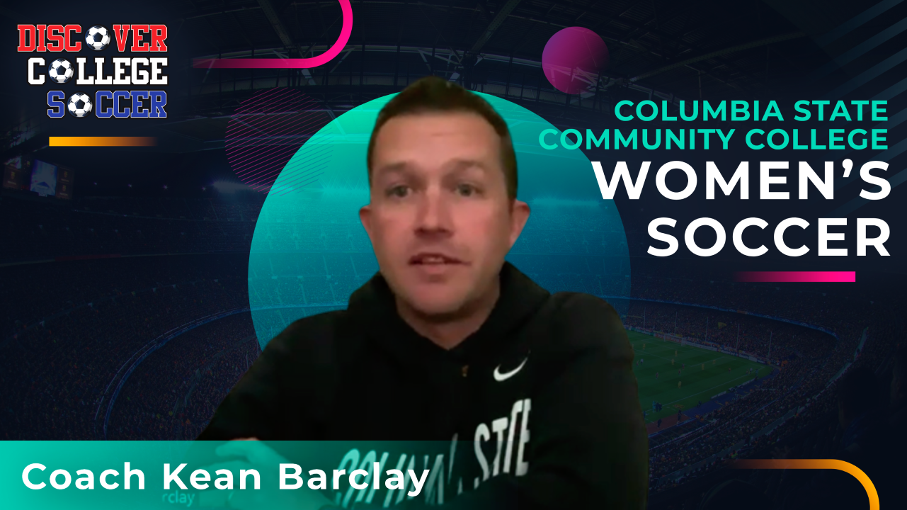 Columbia State Community College Women’s Soccer – Coach Kean Barclay ...